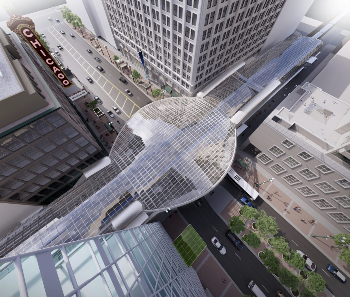 Here's an Inside Look at the State and Lake Station Remodel