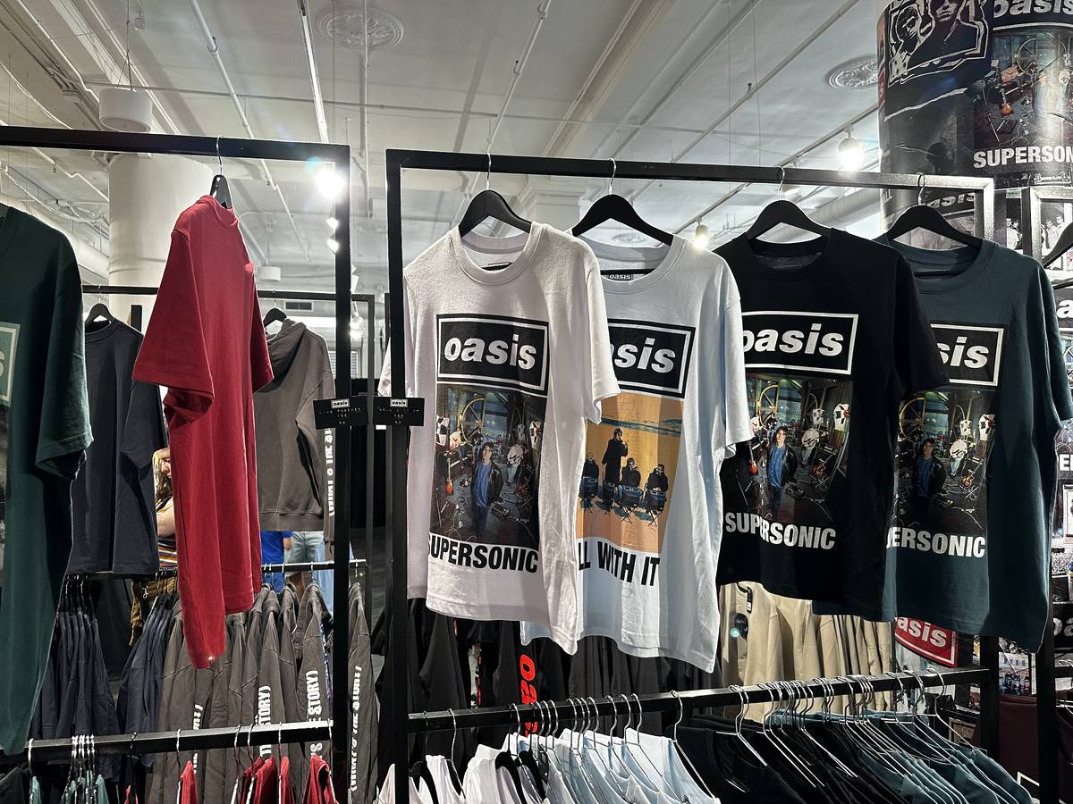 An Oasis Merch Pop-Up Shop Just Opened in Chicago