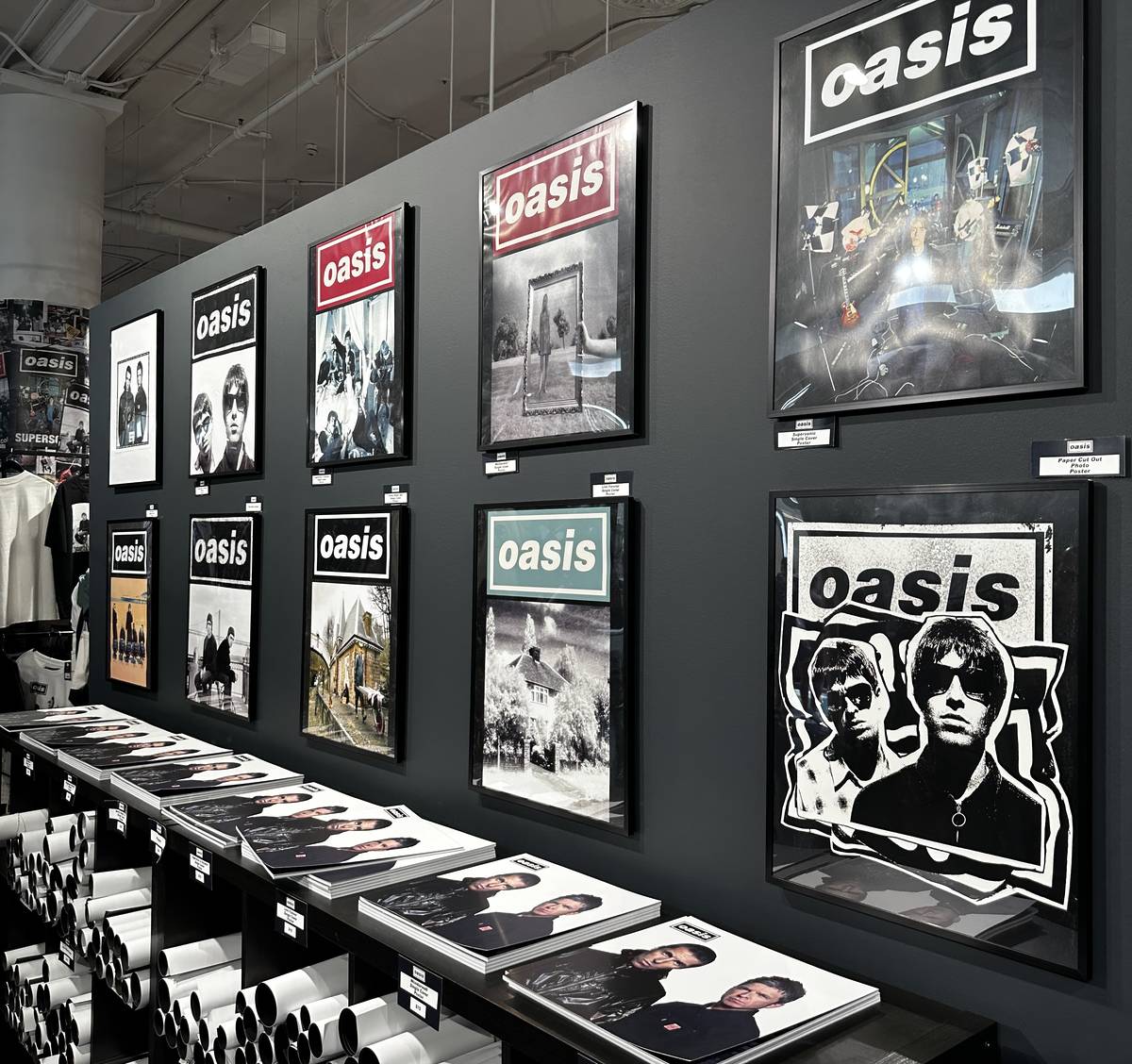 An Oasis Merch Pop-Up Shop Just Opened in Chicago