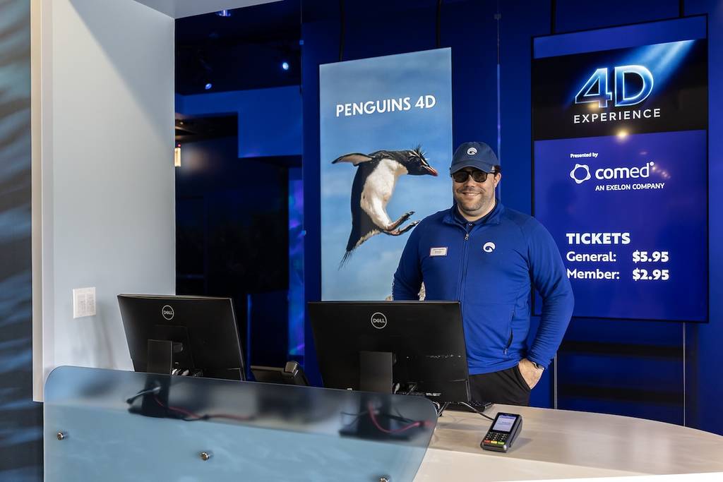 Shedd aquarium launches new immersive 4D film experience