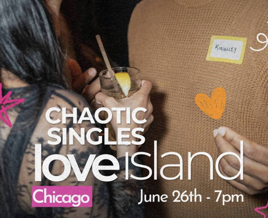 A Love Island-themed singles party is coming to Chicago this month