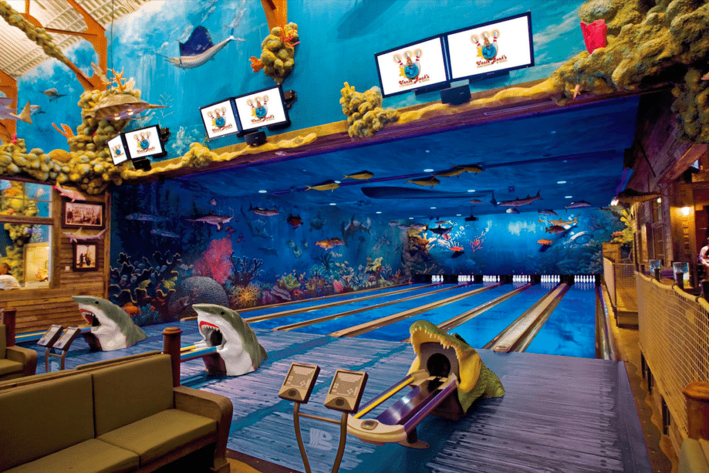 There’s An Incredible ‘Underwater’ Bowling Alley In Texas