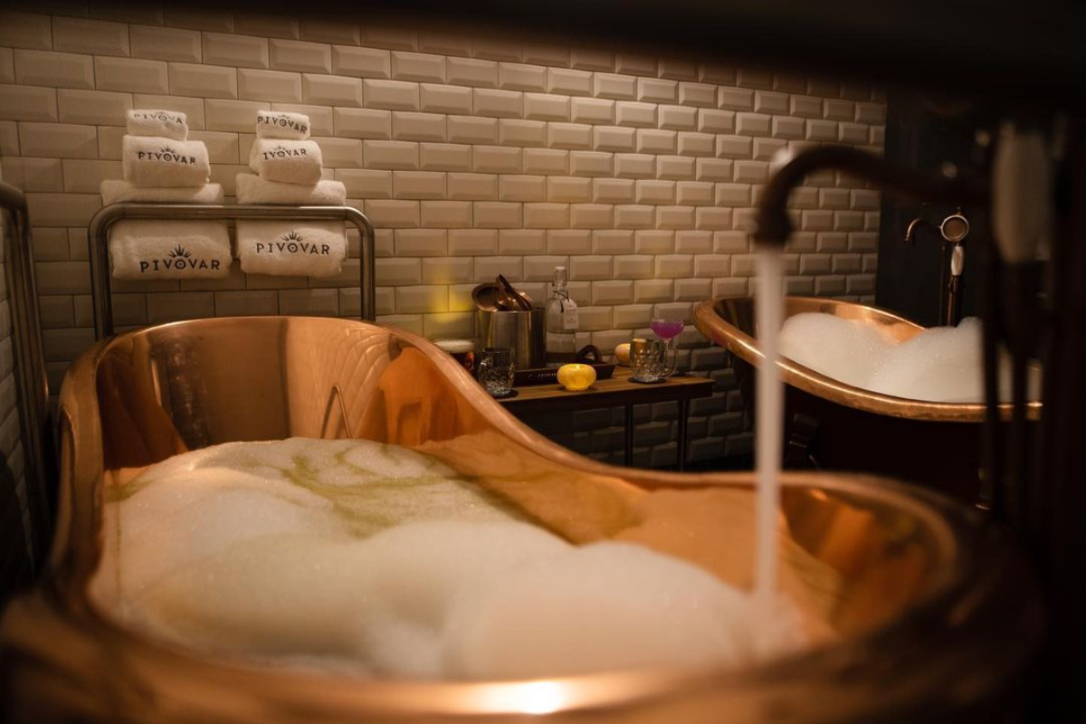 Bathe In Barley At This Beer Spa Just Outside Dallas