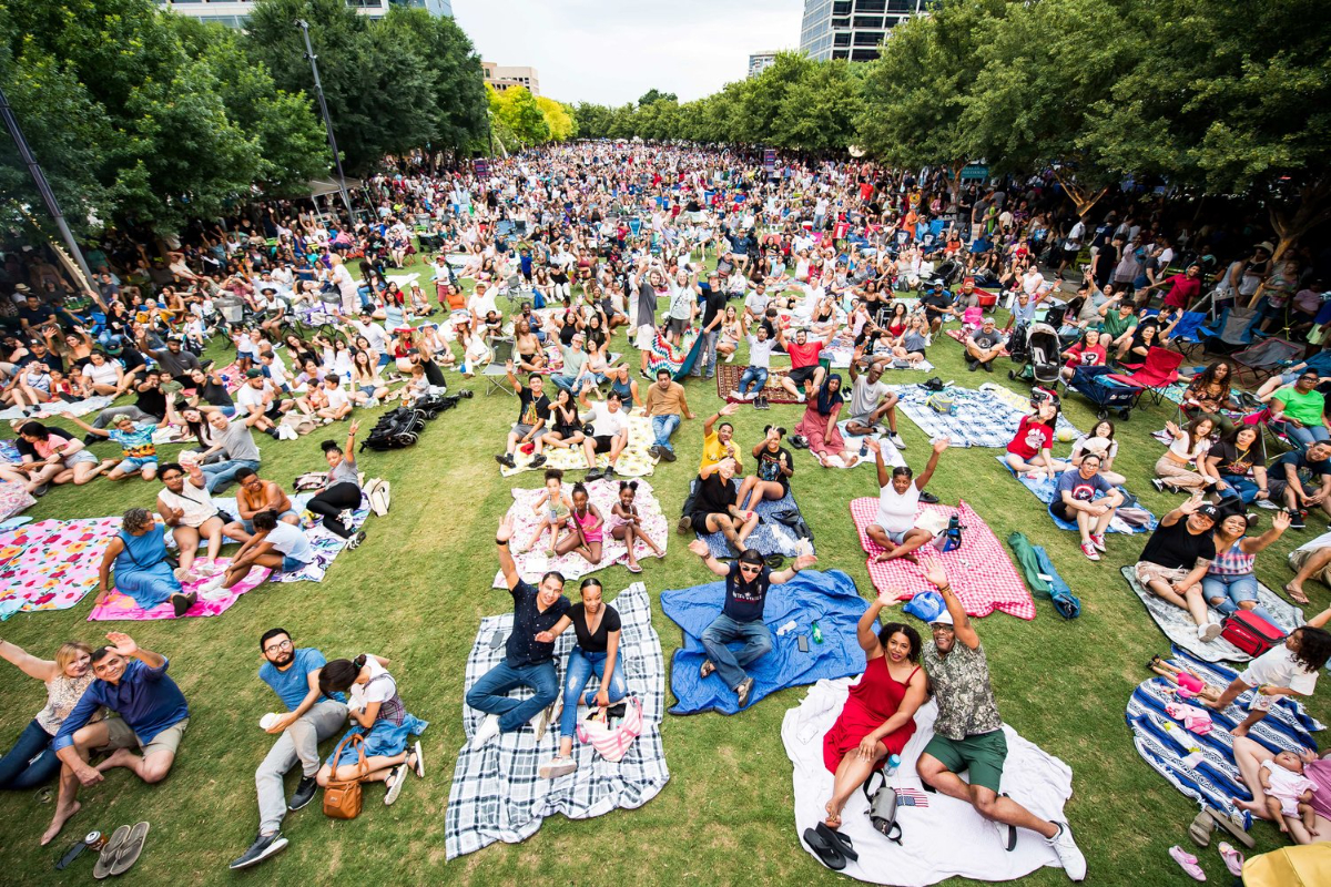 Klyde Warren Park's Independence Day Bash Returns To Dallas