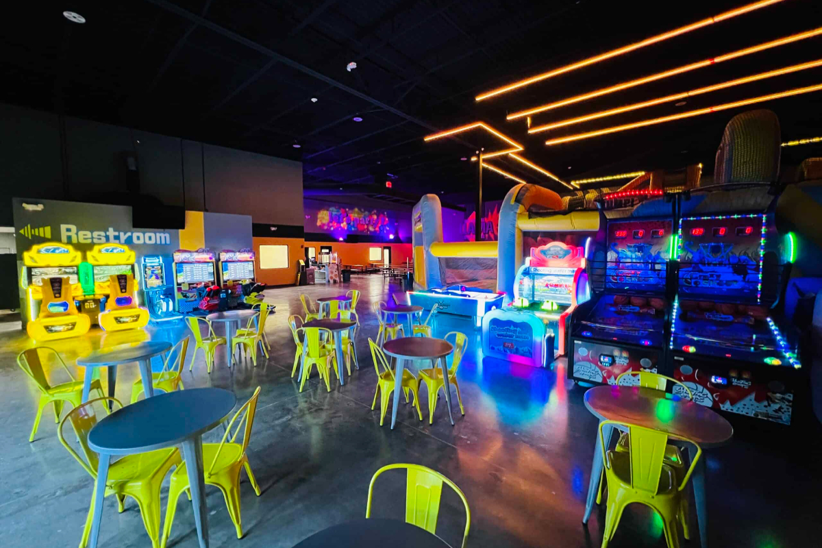 Bounce Around An Indoor Inflatable Wonderland In Dallas Area