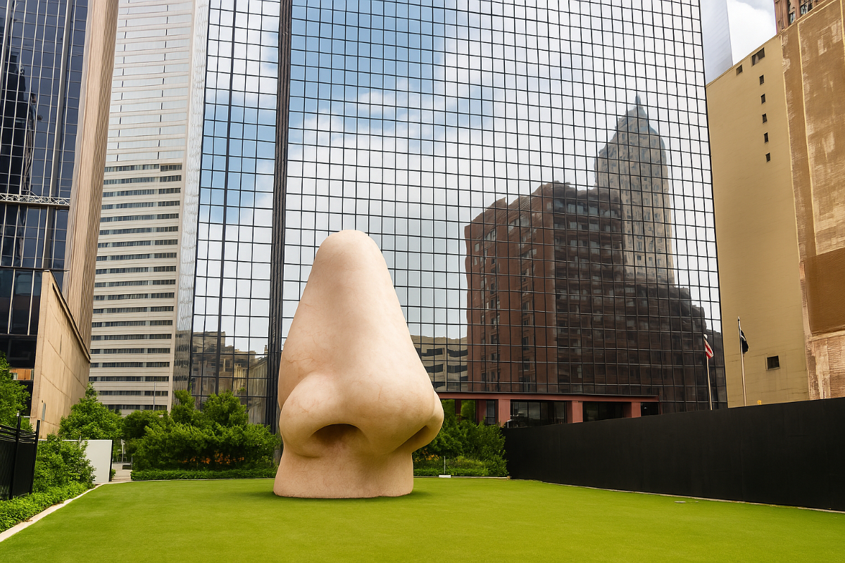 Iconic Dallas 'Eye' To Be Replaced With Nose Sculpture