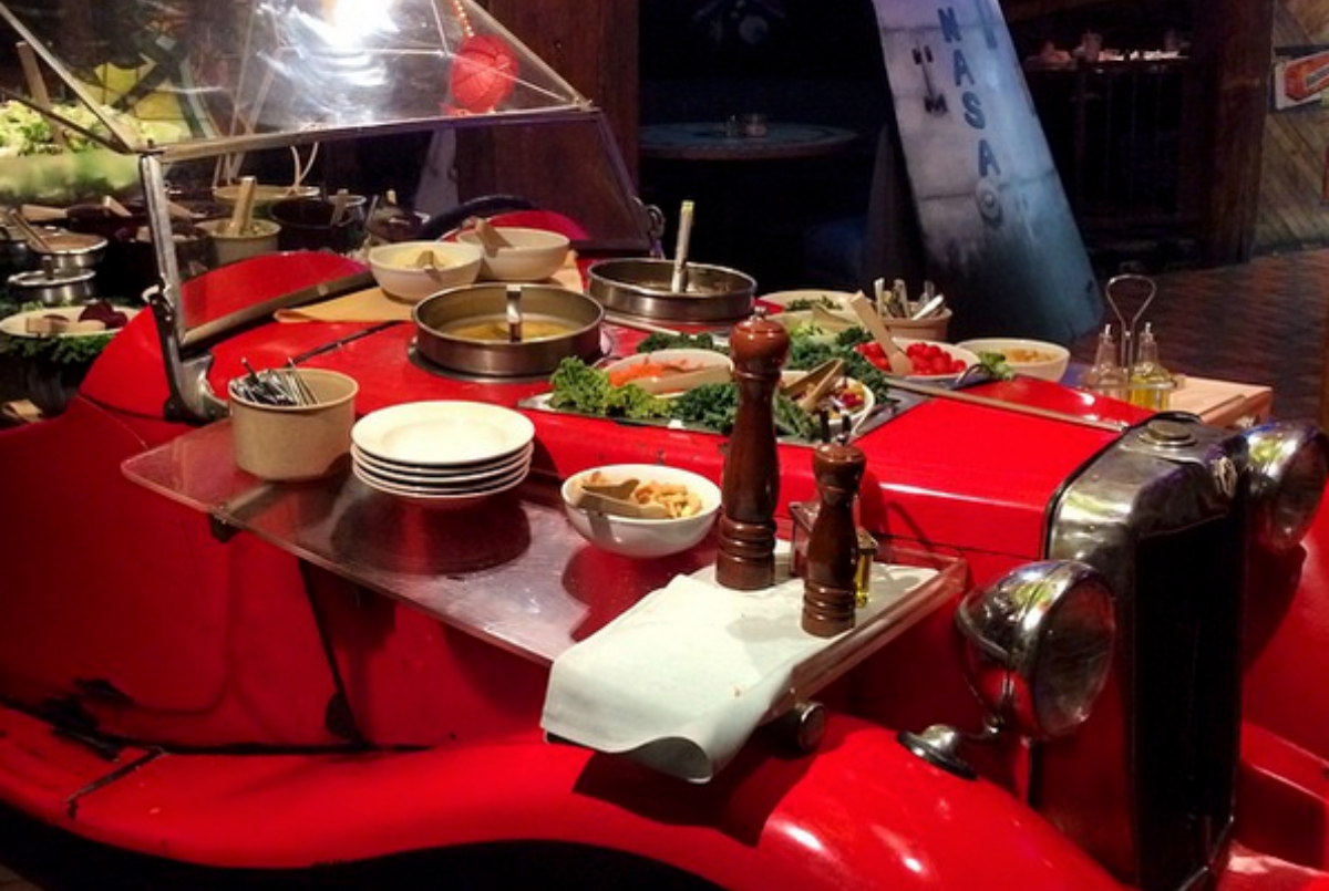 Whimsical Dallas Restaurant Features Staff Of Pop Culture Icons