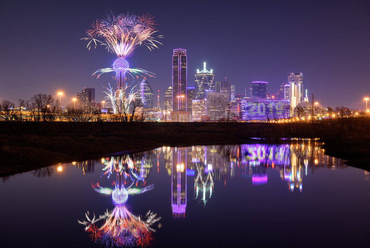 Dallas' Reunion Tower Lone Star NYE 2026: Where to Watch, Street ...