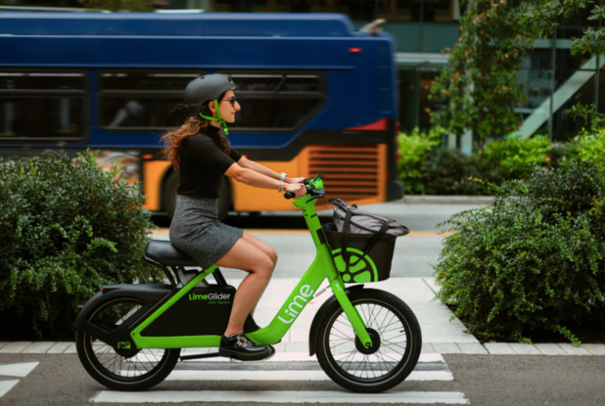 Lime Launches New Moped-Like 'LimeGlider' Vehicles In Dallas
