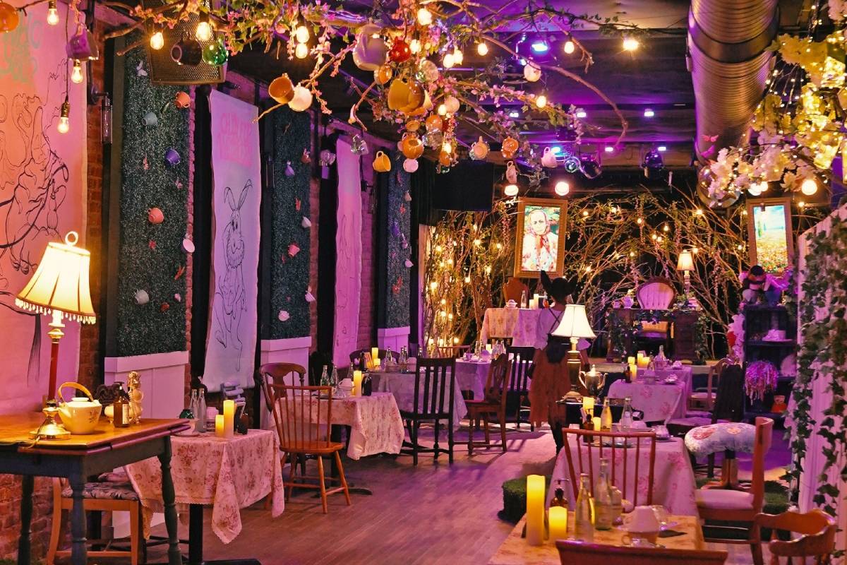 The Highly Anticipated Mad Hatter’s Gin & Tea Party Is Now Open In DC