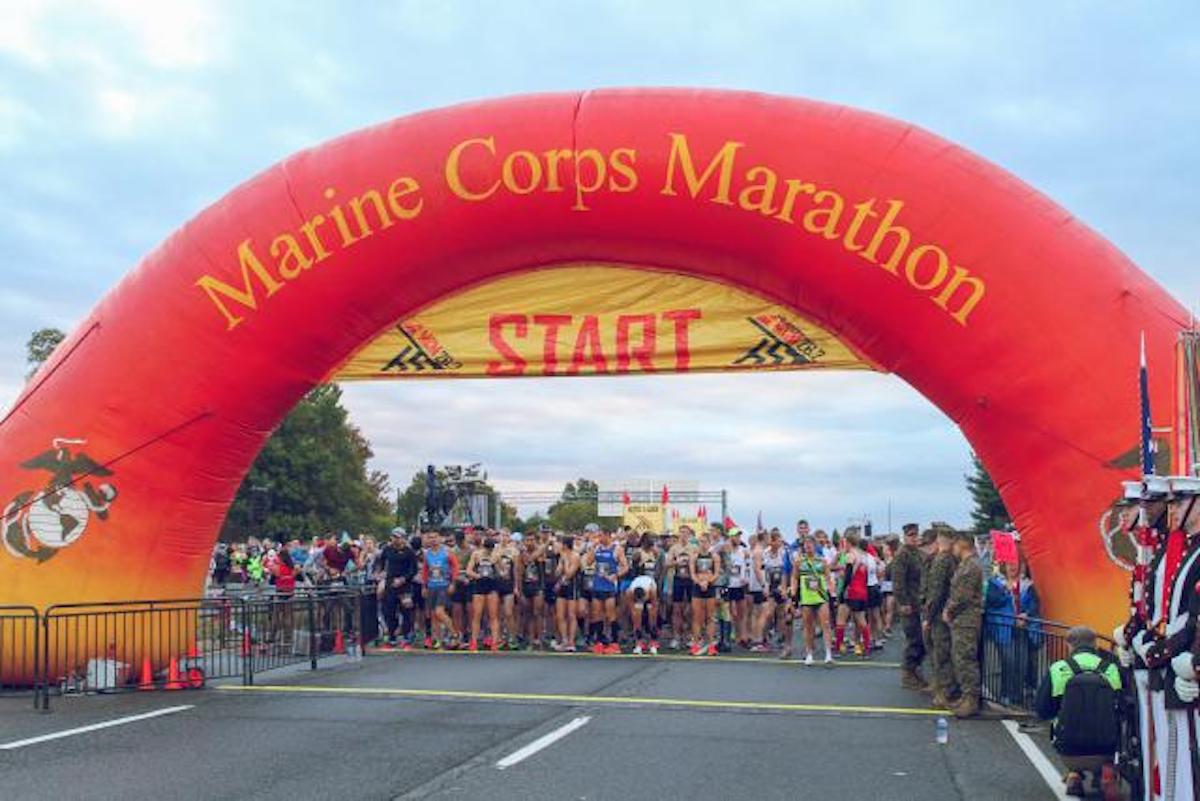 The Marine Corps Marathon Is Returning To D.C. This Weekend