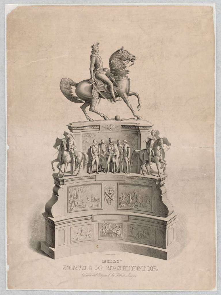 See The Original Design Proposals For The Washington Monument