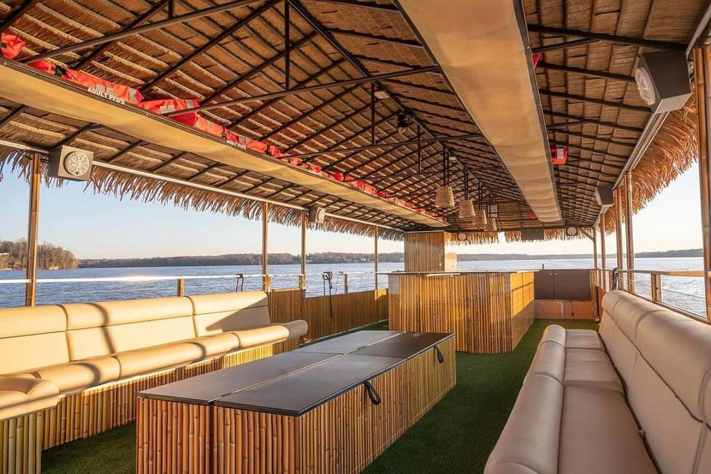 Whitlow's Launches A New 50-Foot Tiki Bar Boat