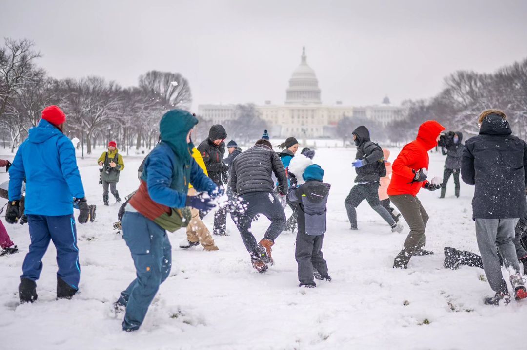 A Big Snowball Fight For The District Is Being Planned For Sunday