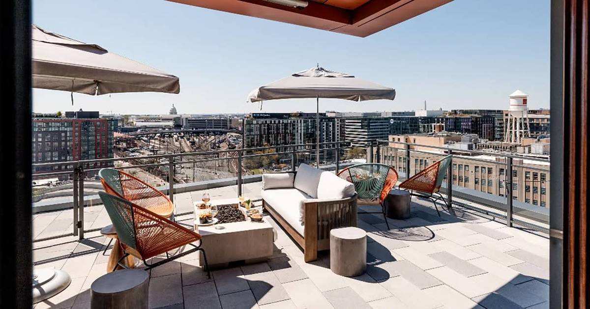 This Iron Chef Has Just Opened A New Rooftop Bar In DC Just In Time For ...