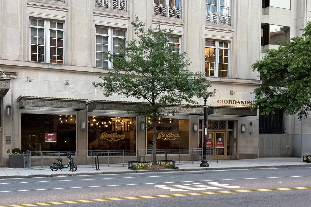 The grand opening of DC's first Giordano's is happening this June