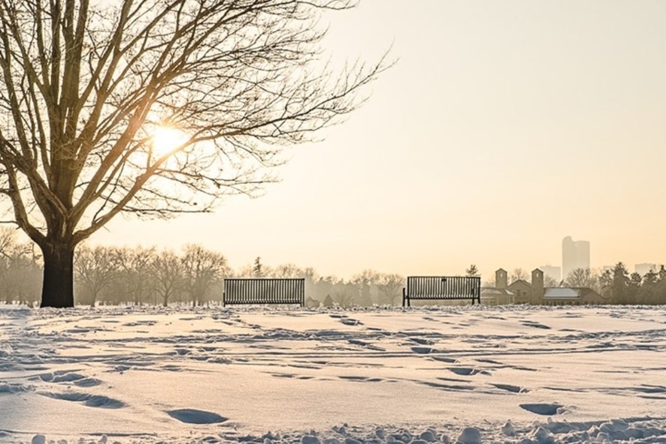 Winter Advisories From A Heavy Snowstorm In Place In Denver Through Today