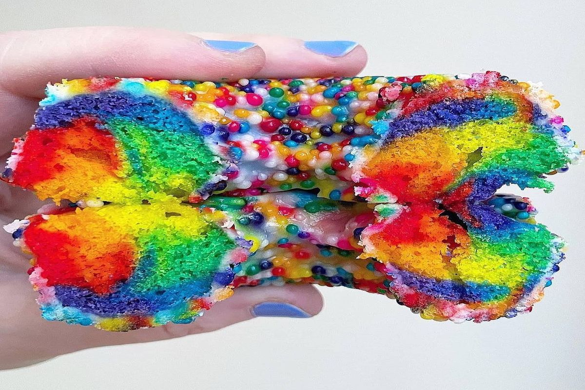 This Online Bakery Is Serving Up Rainbow Donuts That Are Almost Too ...