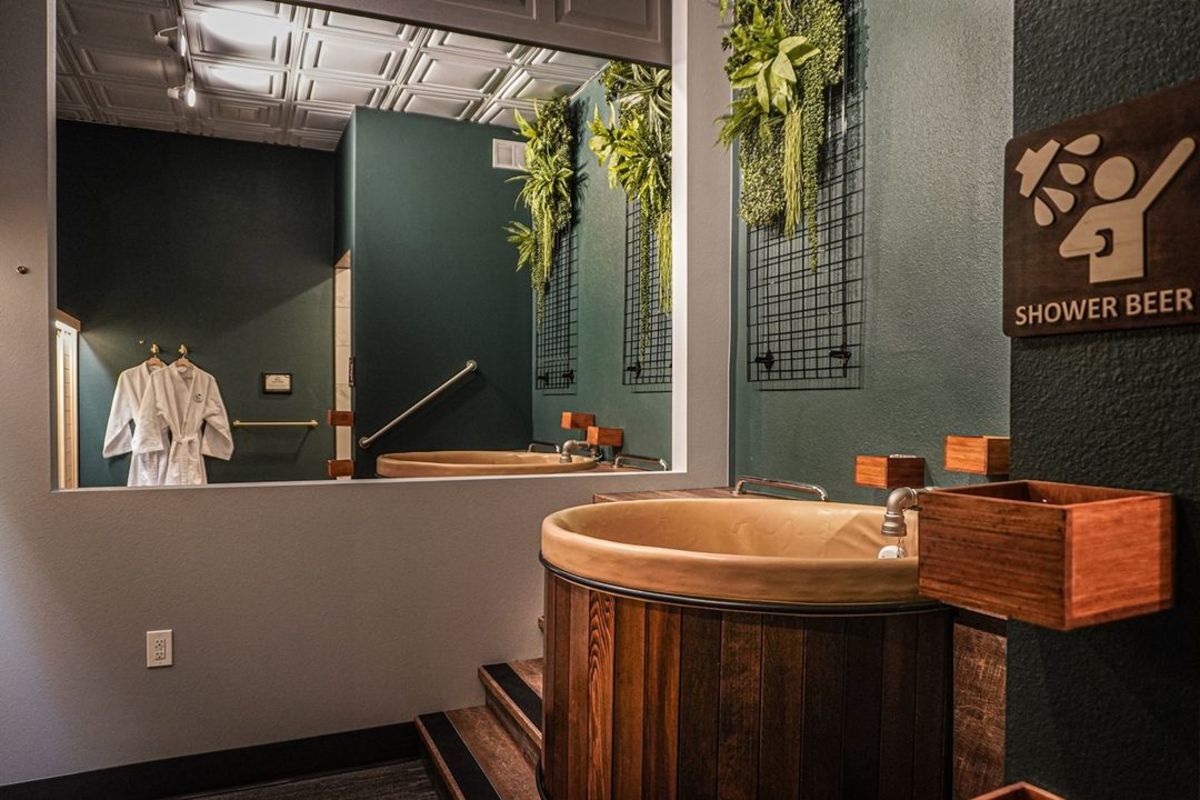 Soak In A Barrel Of Beer At This Spa With Its Very Own Taproom In Denver