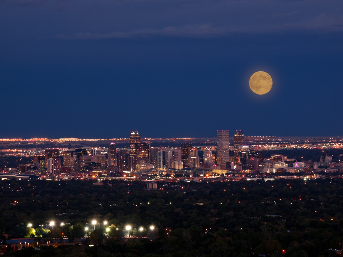 A Full Hunter’s Moon Will Light Up Denver's Night Sky This Weekend