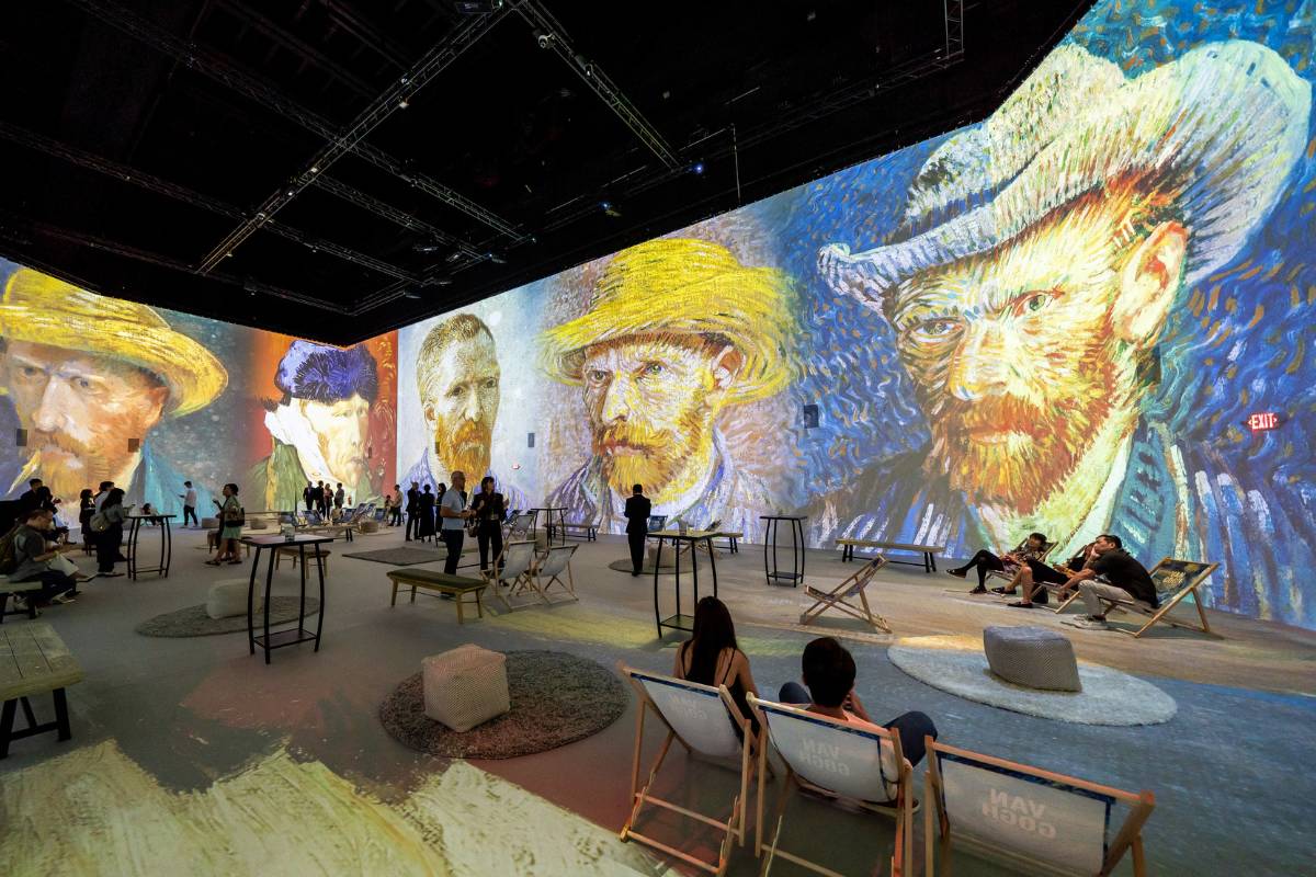 This breathtaking Van Gogh Exhibit just opened its doors in Denver