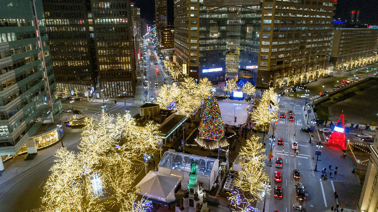Ultimate Guide To Downtown Detroit's Holiday Tree Lighting