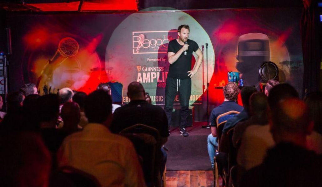 Irish comedian Jason Byrne to have a show at McGettigan's