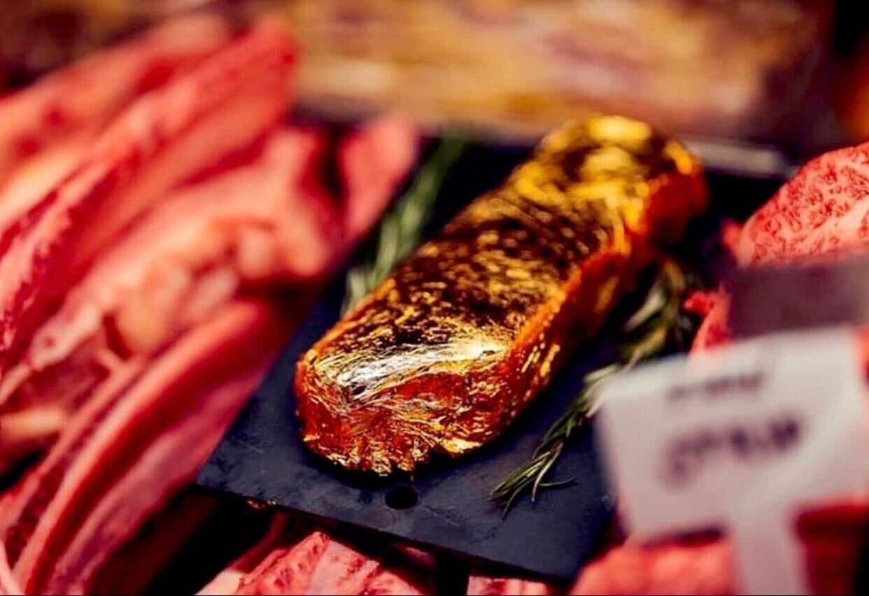 It’s Rhain-ing 24k Gold-Coated Steaks In This Steakhouse