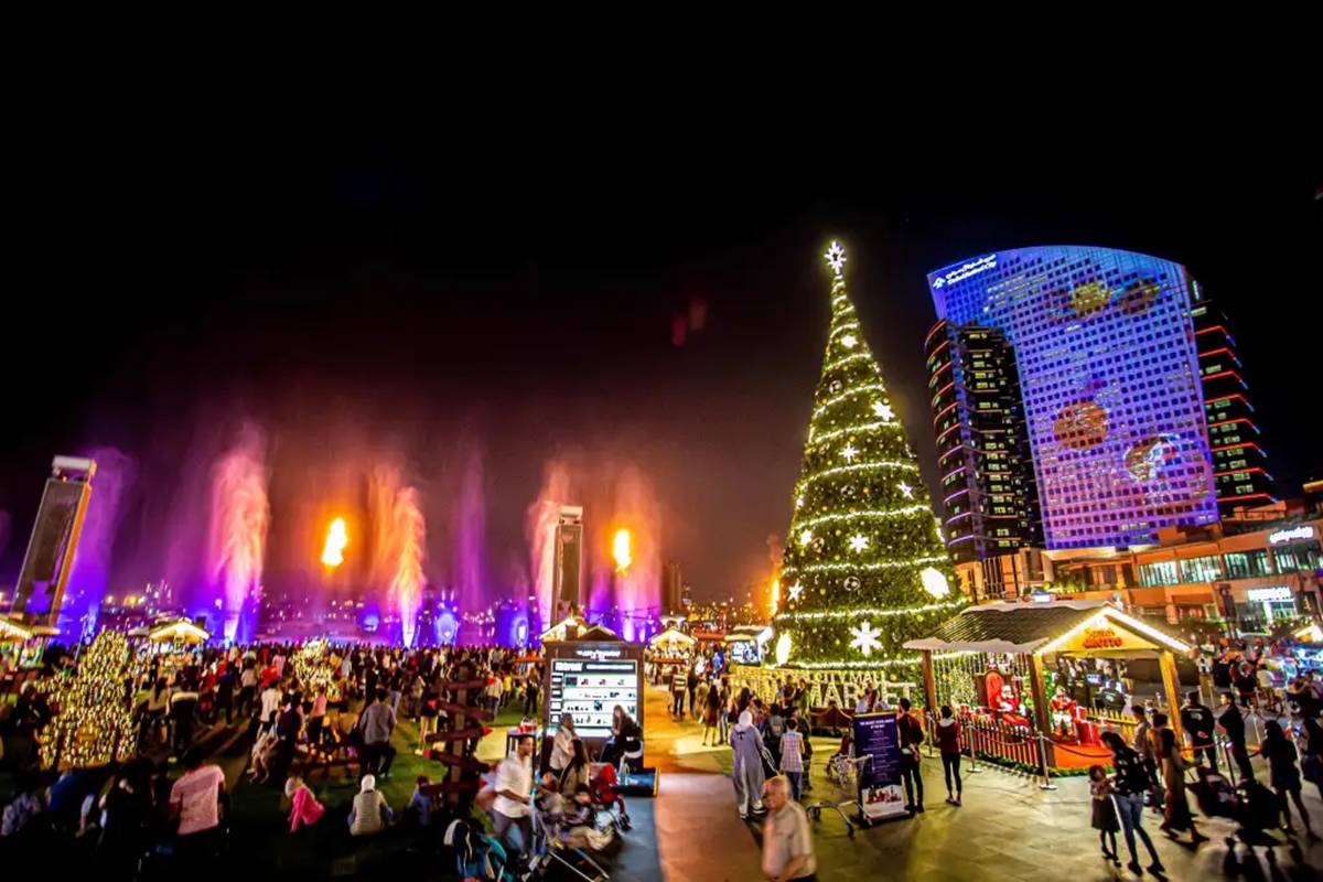 Christmas Tree Lighting Events: 25 Twinkling Ceremonies In Dubai
