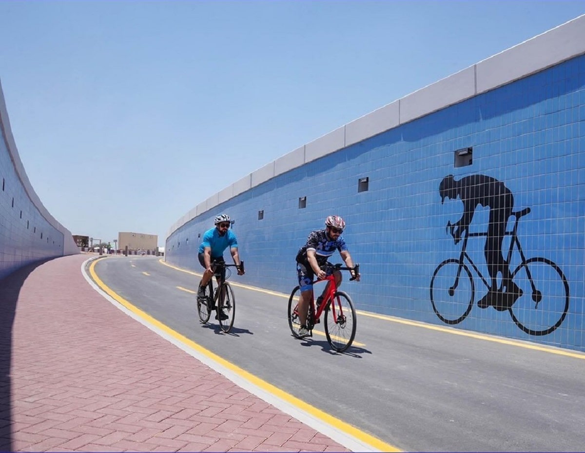 New Dubai Underpass Dedicated To Cyclists: Meydan Cycle Tunnel
