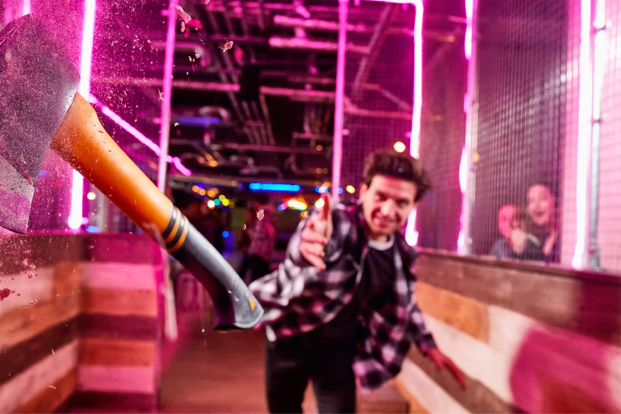Boom Battle Bar, UK's Popular Axe Throwing Has Opened In Dubai