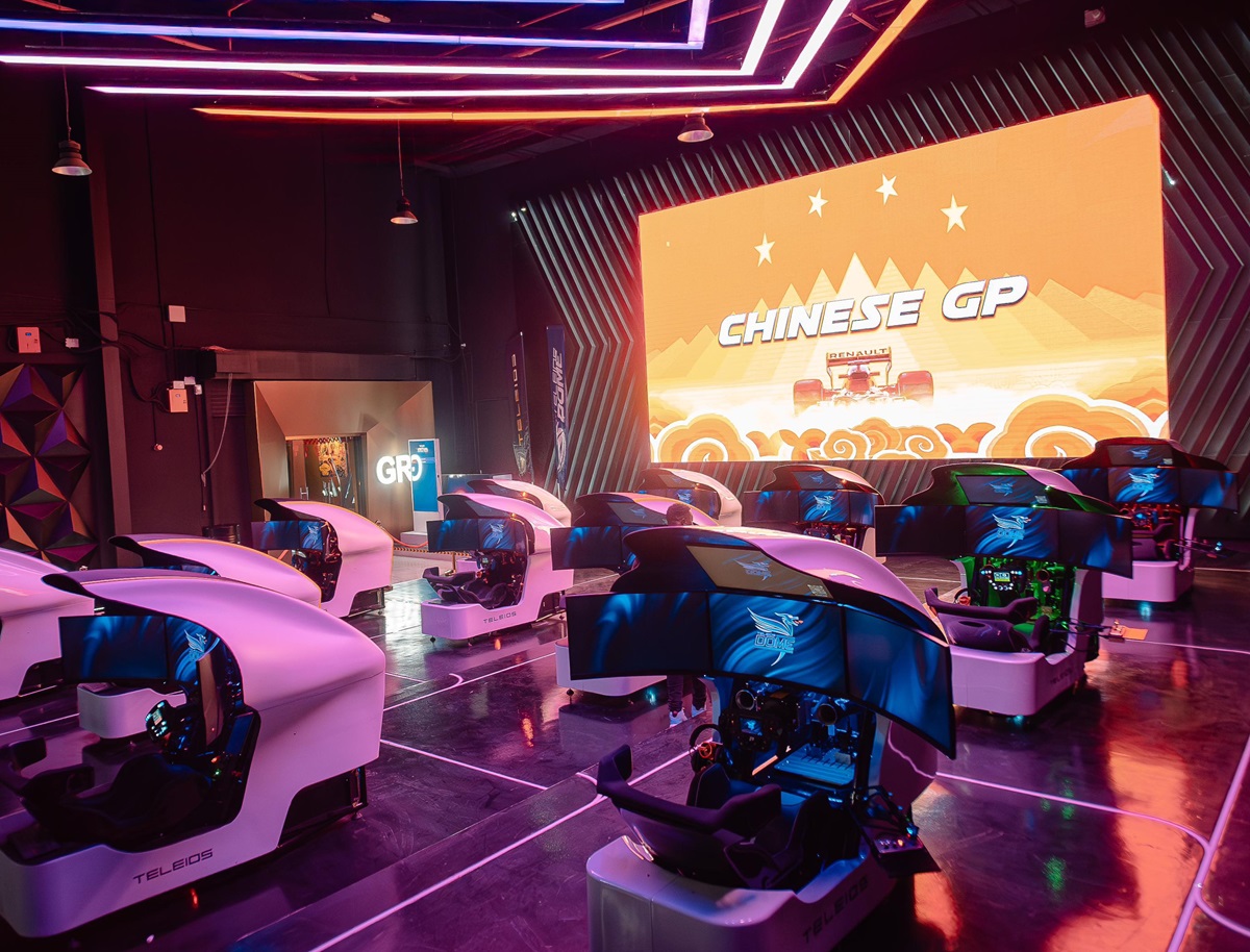 Teleios Dome Is Dubai's All-Action Racing SimulatorTeleios