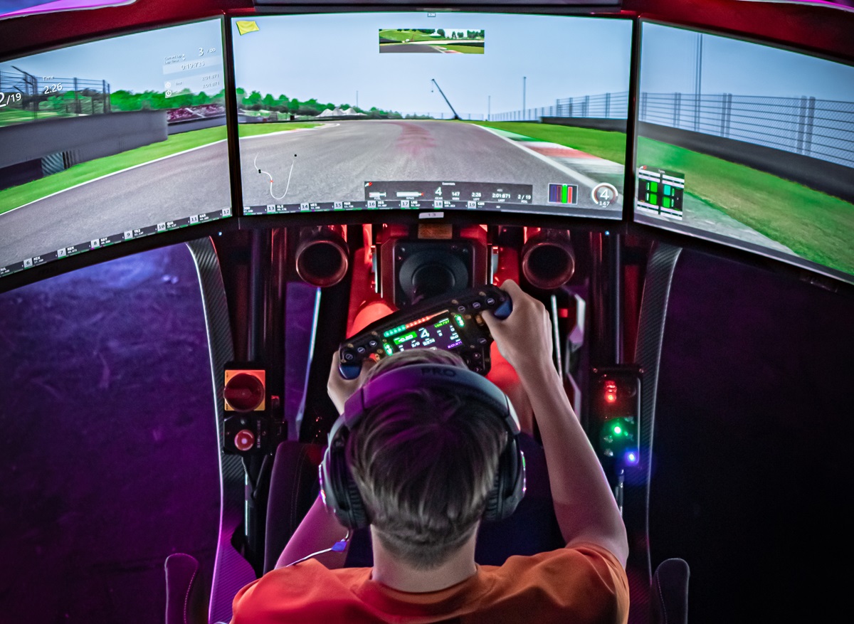 Teleios Dome Is Dubai's All-Action Racing SimulatorTeleios