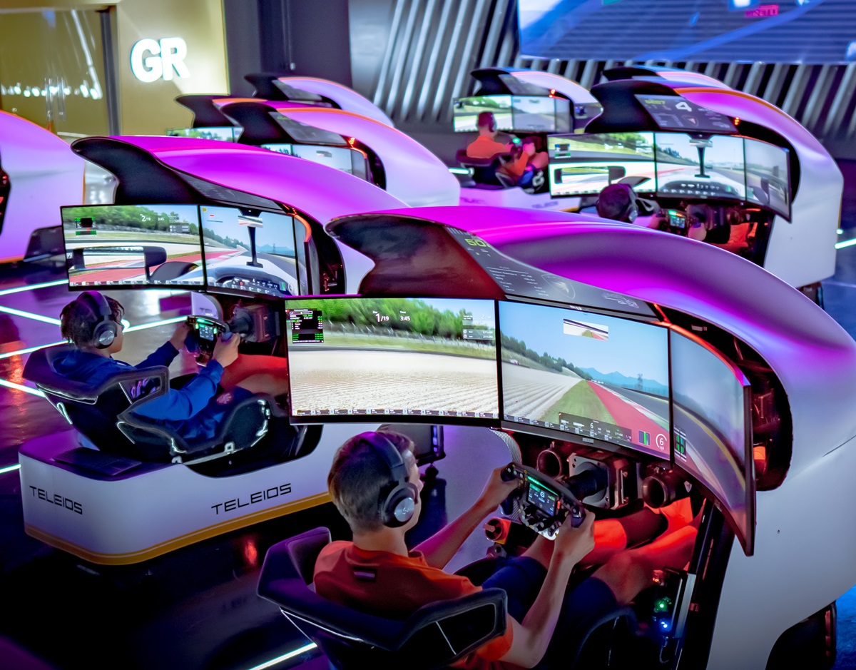 Teleios Dome Is Dubai's All-Action Racing SimulatorTeleios