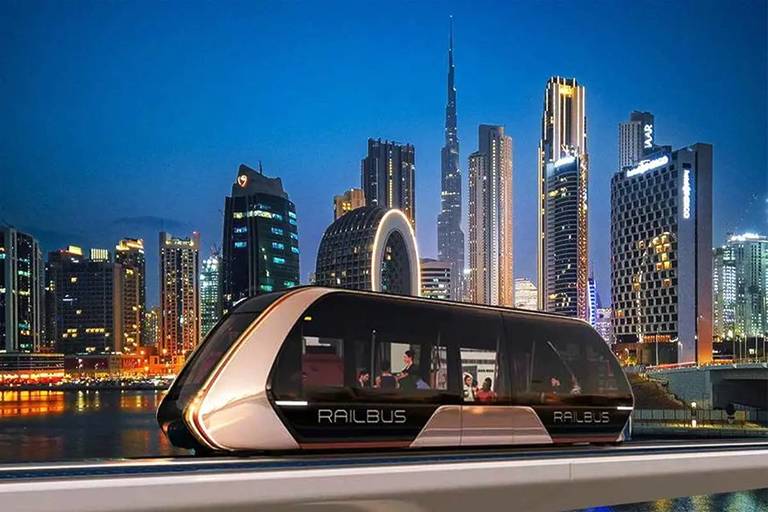 Rail Bus Project Launched In Dubai By The RTA