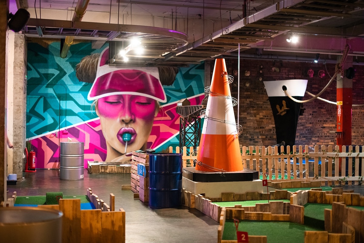 Fore Play Crazy Golf: Golfing Hub & Cocktail Garden - Secret Glasgow