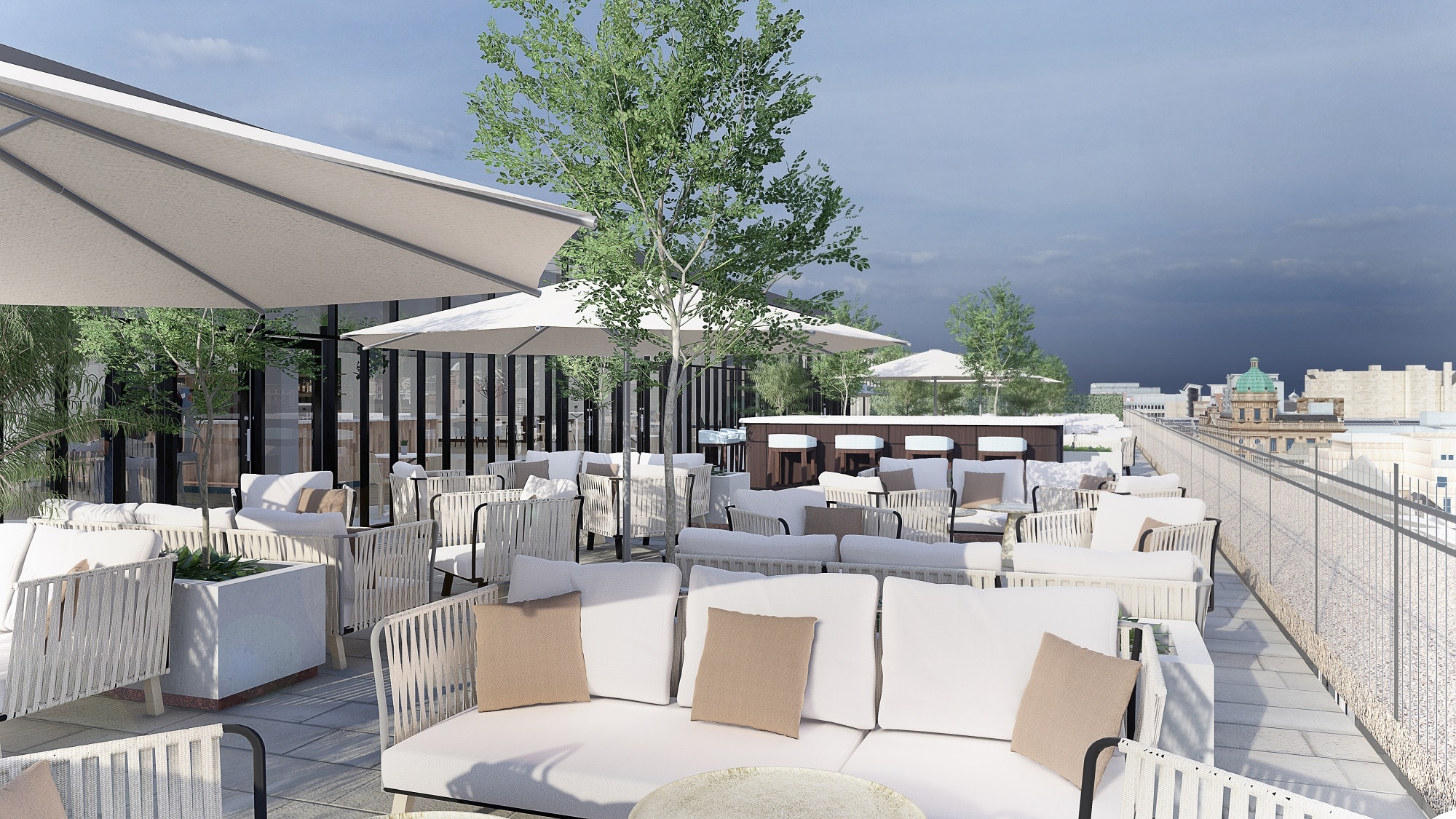 Images of Stunning Rooftop Restaurant At St Enoch Centre Revealed