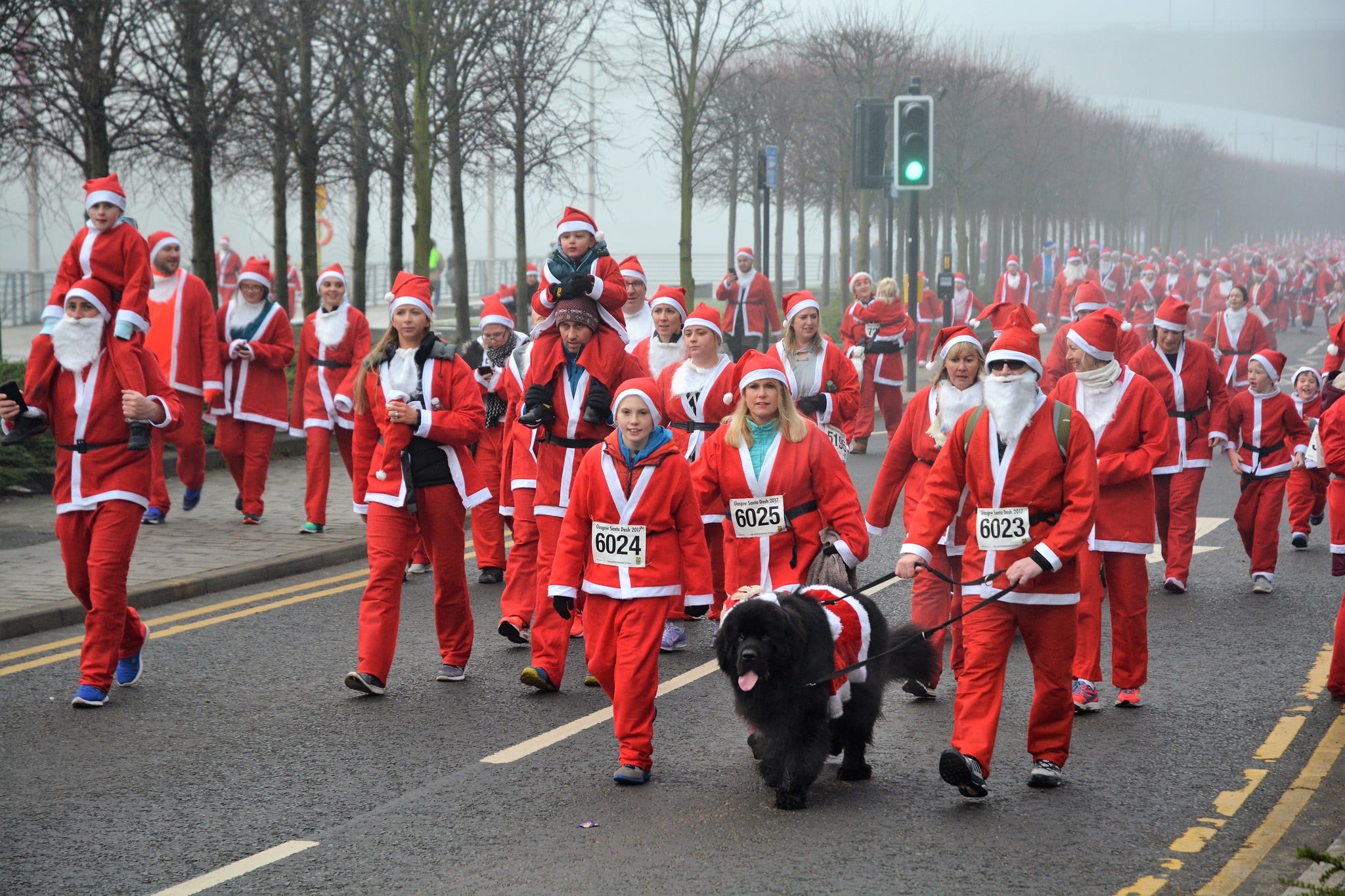 Glasgow Santa Dash 2024: The What, The When, The Who - Secret Glasgow