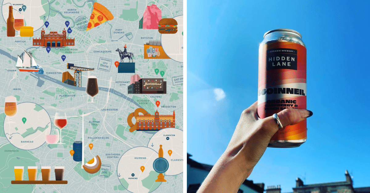 There Is A Free Glasgow Beer Trail Map Which Takes Beer Lovers On An ...