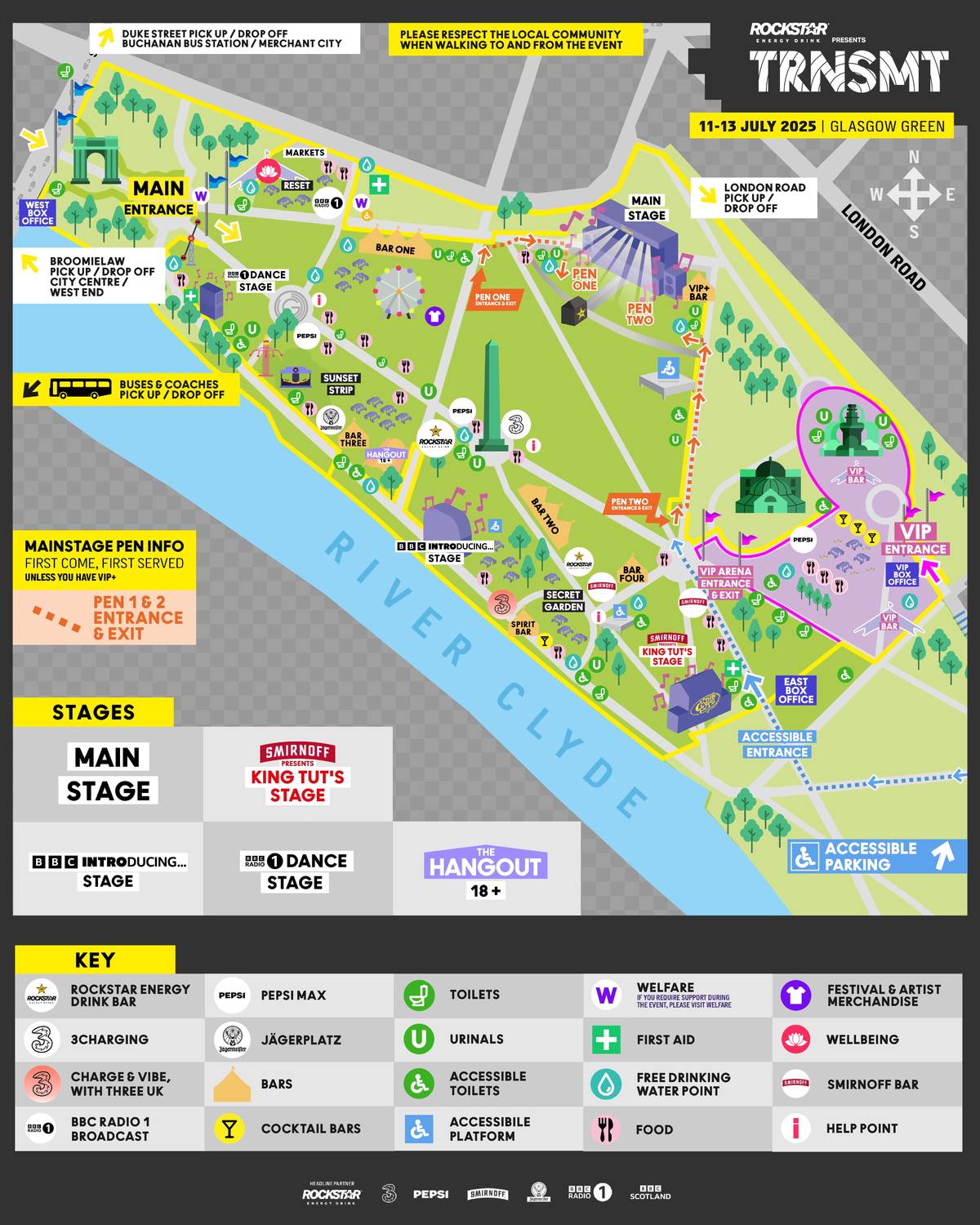TRNSMT 2025 In Glasgow Green: Everything You Need To Know, Including ...
