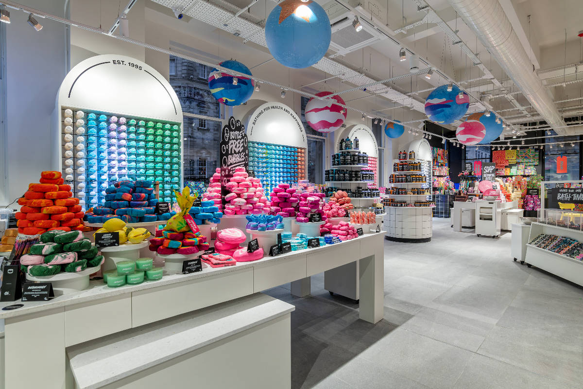 Lush Opened Its Largest Scottish Store In Glasgow With An In-Store ...