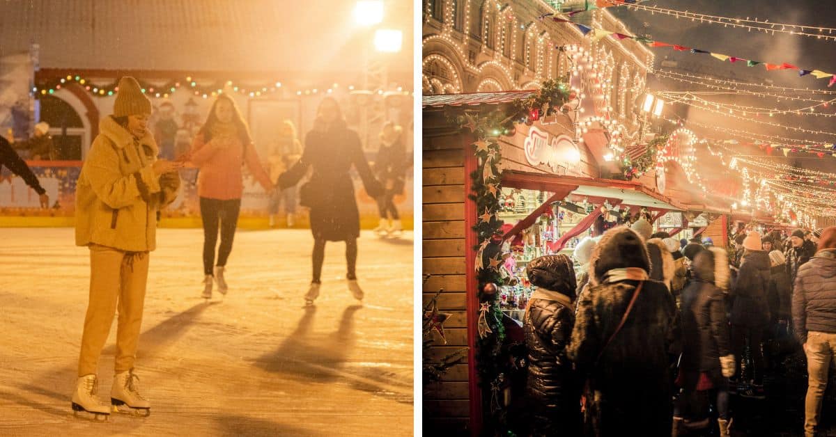 A Wholesome Winter Village Is Coming To A Football Stadium 20 Minutes ...