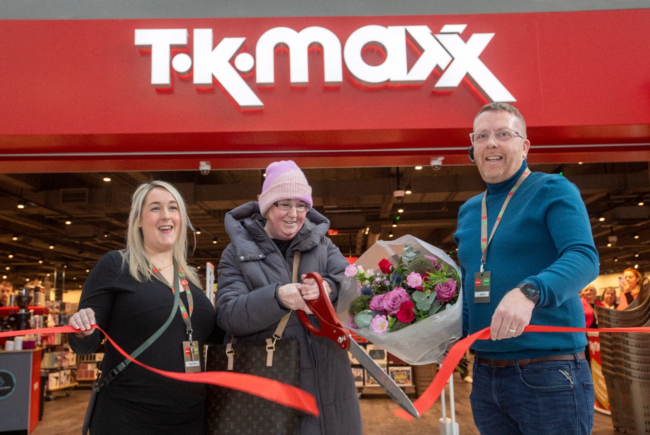 A Massive Brand New TK Maxx Store Has Opened Its Doors In Glasgow Today