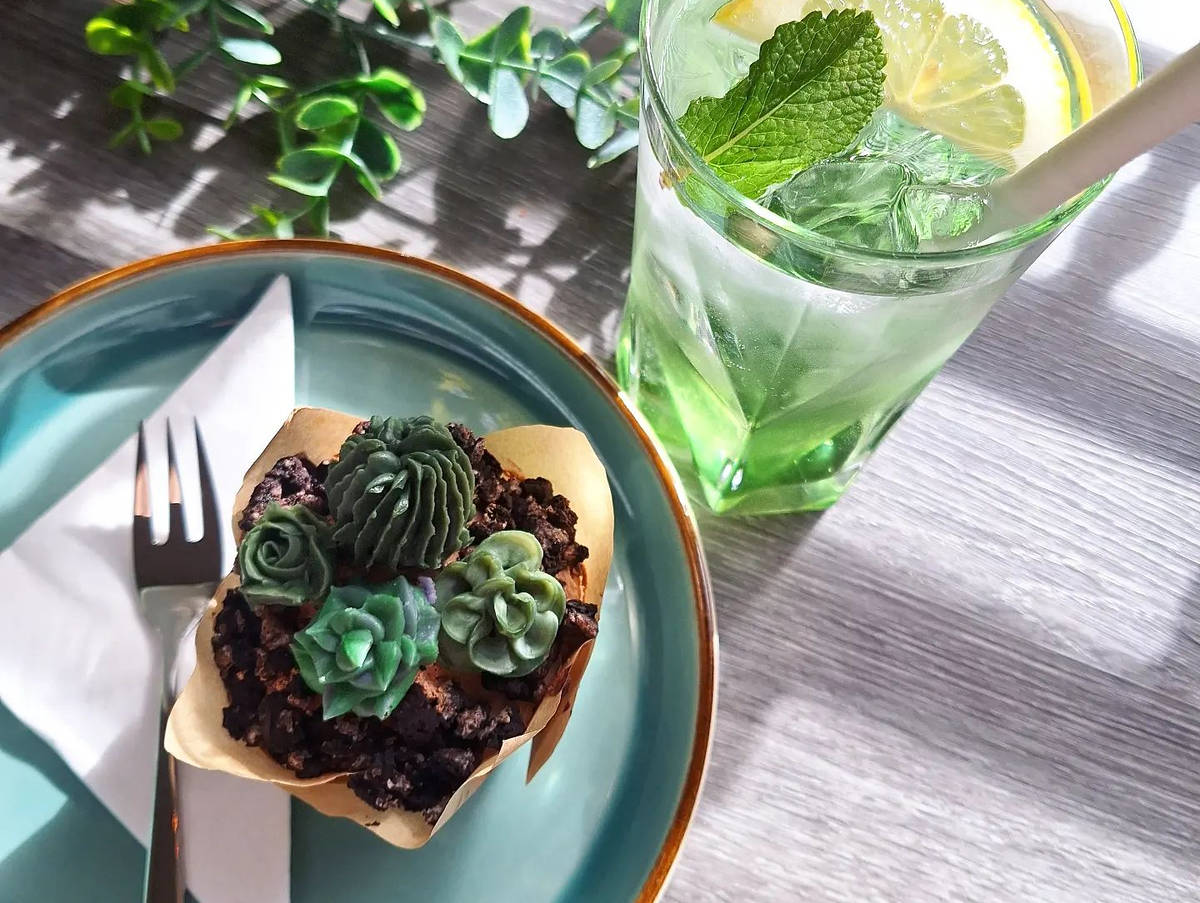 Sarang Korean Cafe In Glasgow Serves Cactus And Floral Baked Goods