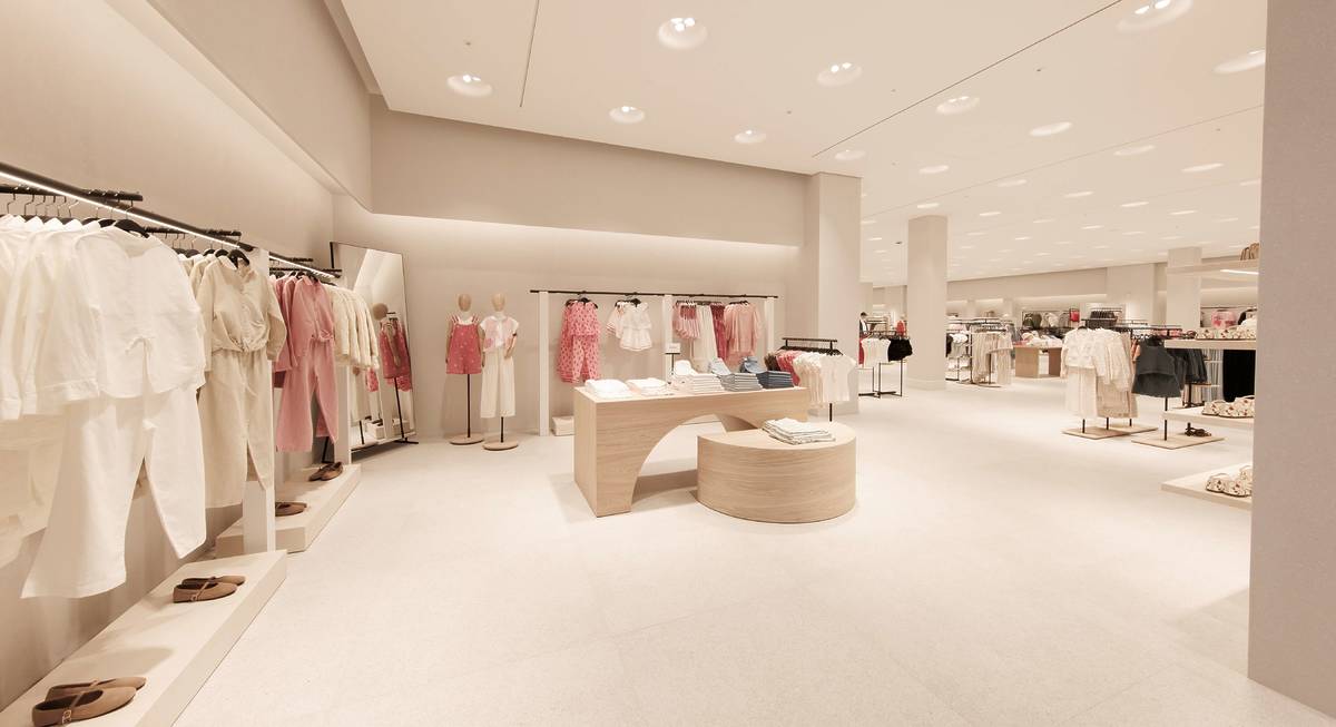 A Massive Zara Store Has Now Opened Within An Old Debenhams Unit In Glasgow