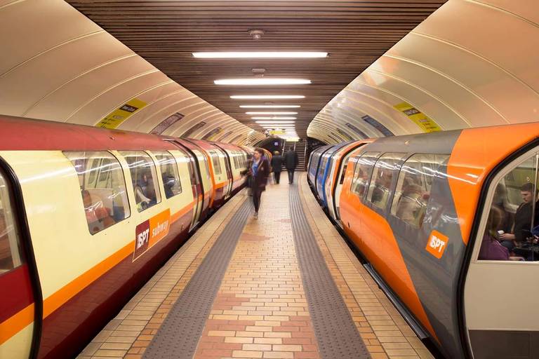 Today Is The Last Day In Service For The Old Legacy Glasgow Subway Trains