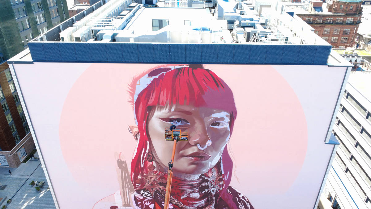 First Look At The New Smug Mural That's Just Popped Up In Glasgow - The ...