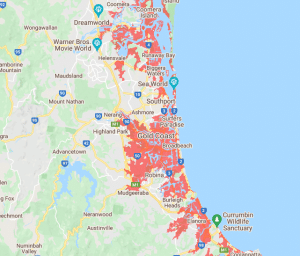 Use This Online Tool To See How Sea-Level Rise Affects The Gold Coast