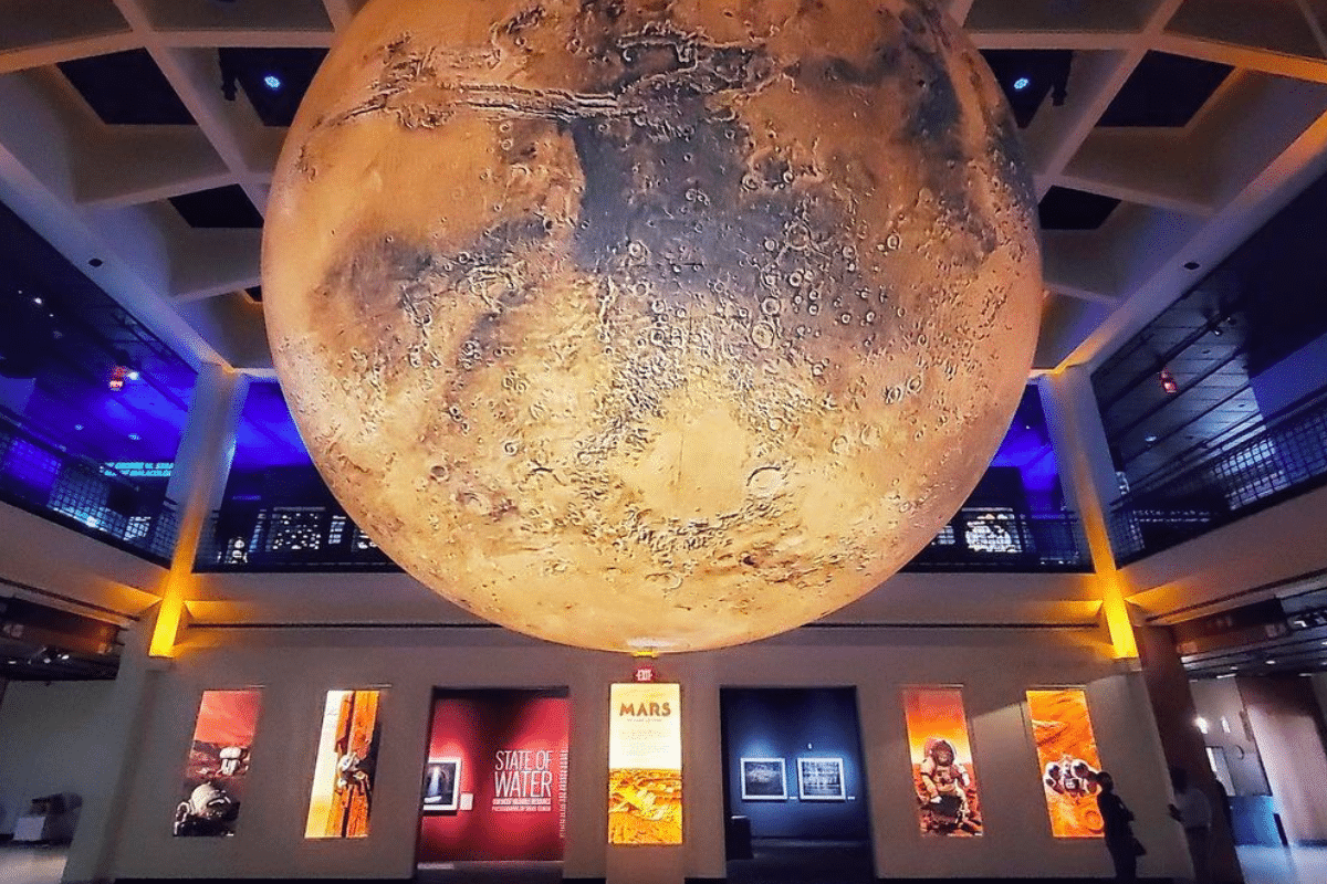 Experience Life On Mars At The HMNS's Otherworldly Exhibit