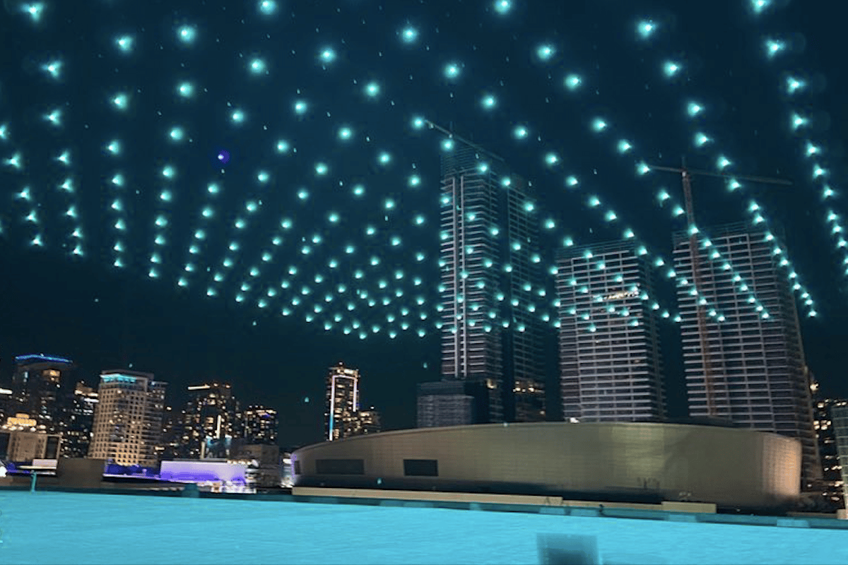 Catch This Spectacular Drone Show From A Rooftop This Friday Night